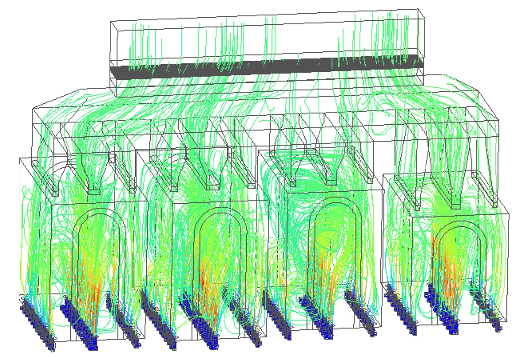 HeaterSIM - Flame Shape inside Fired Heaters
